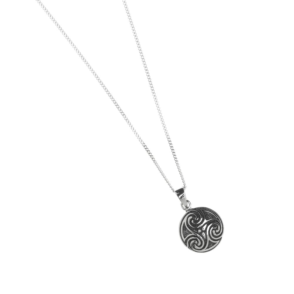 DOUBLE LINE CELTIC TRIQUETRA– Miba Jewellery