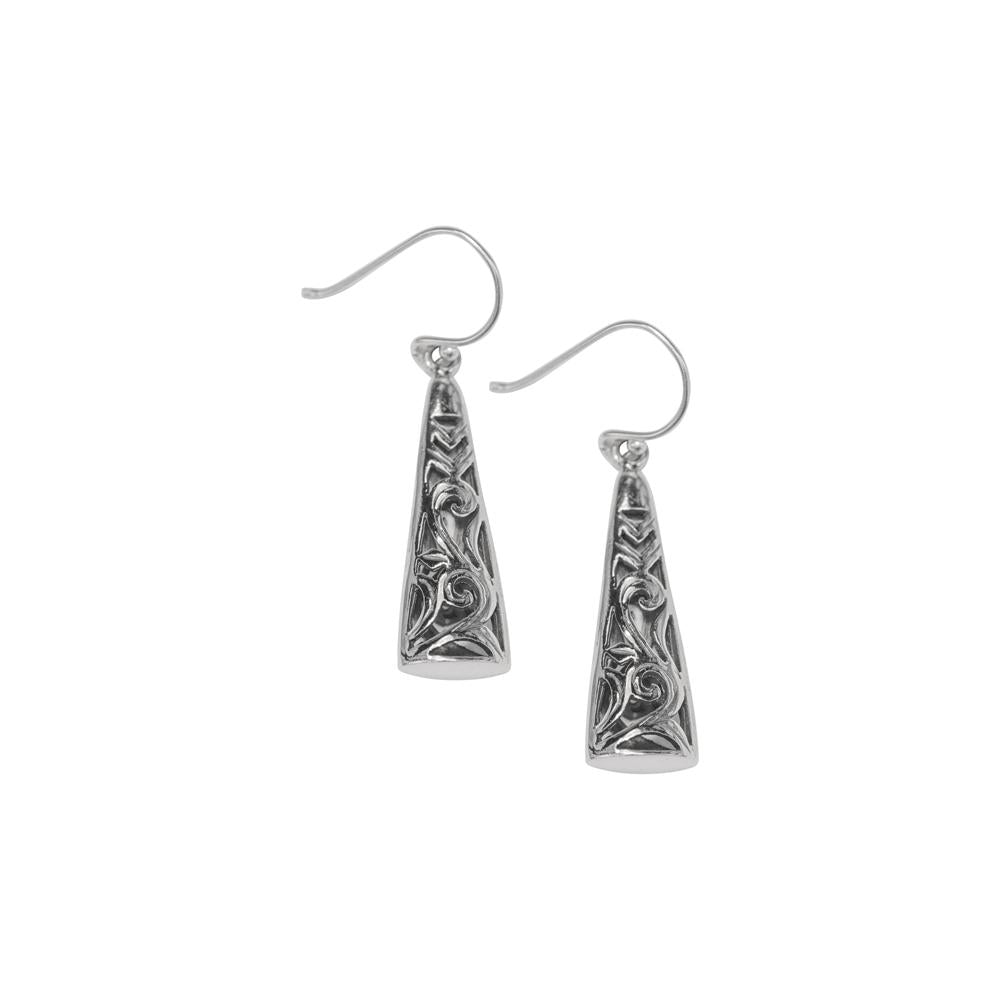 DOUBLE SIDED FILIGREE TRIANGLES – Miba Jewellery